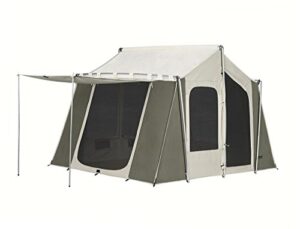 kodiak canvas 12x9 canvas cabin tent, tan, one size