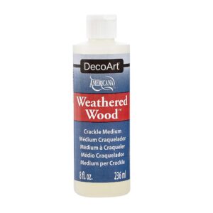 decoart americana mediums, 8-ounce, weathered wood