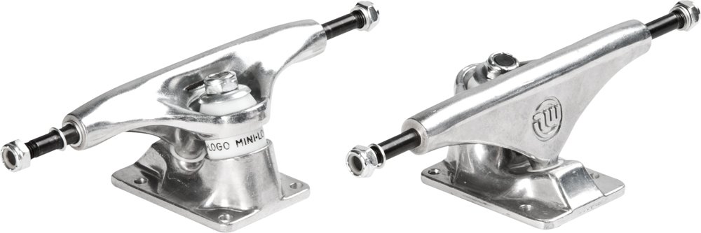 Mini-Logo Skateboards 8.75-Inch Trucks (Set of 2), Polished