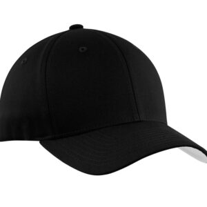 Joe's USA Flexfit Baseball Caps - L/XL Black