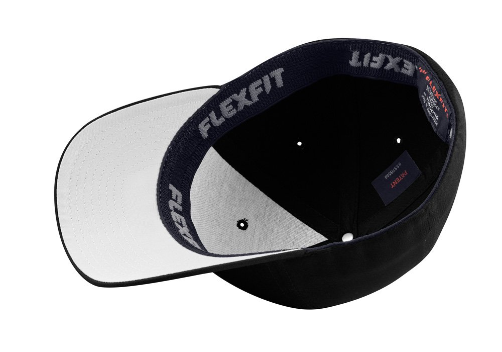 Joe's USA Flexfit Baseball Caps - L/XL Black