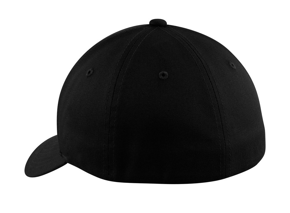 Joe's USA Flexfit Baseball Caps - L/XL Black