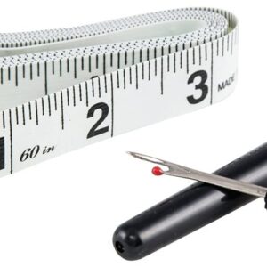 SINGER 00106 Seam Ripper and Tape Measure Combo Kit, black