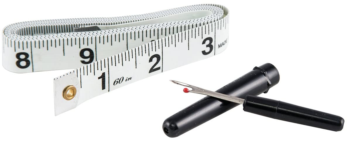 SINGER 00106 Seam Ripper and Tape Measure Combo Kit, black