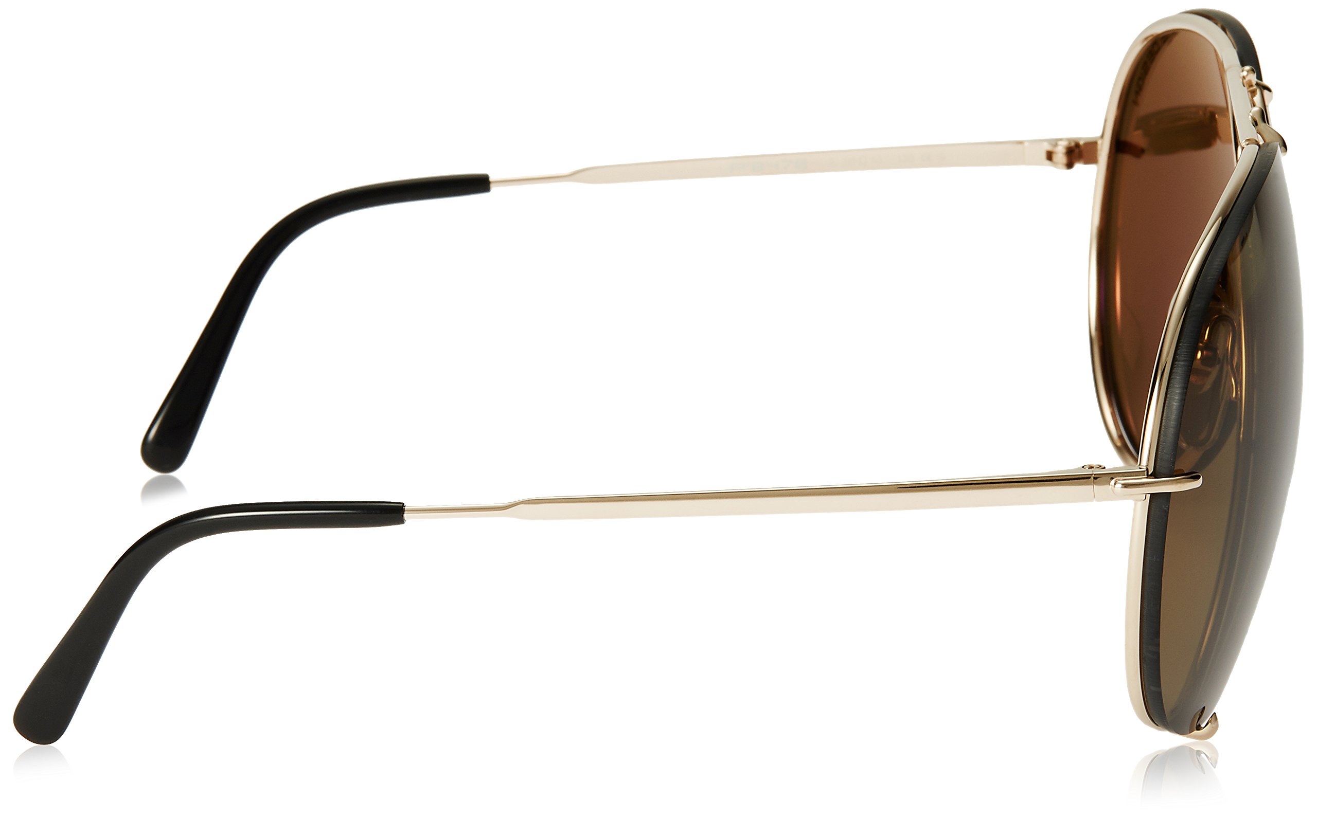 Porsche Design Sunglasses P8478, Gold, 69mm