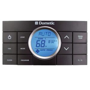 dometic genuine oem thermostat kit 10 button comfort control center 2, black | ccc2 | 9610005381