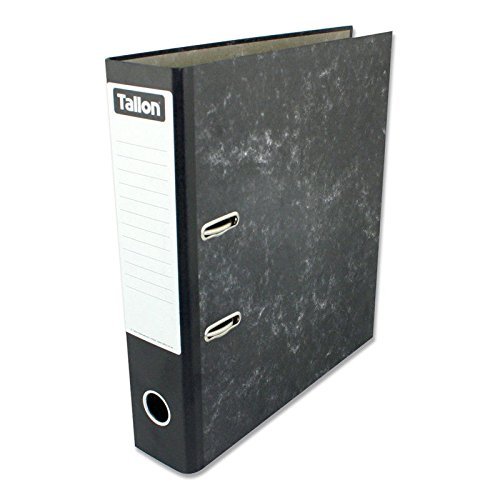 6 x A4 Lever Arch Files Folders Black Cloud Covers Office Home use