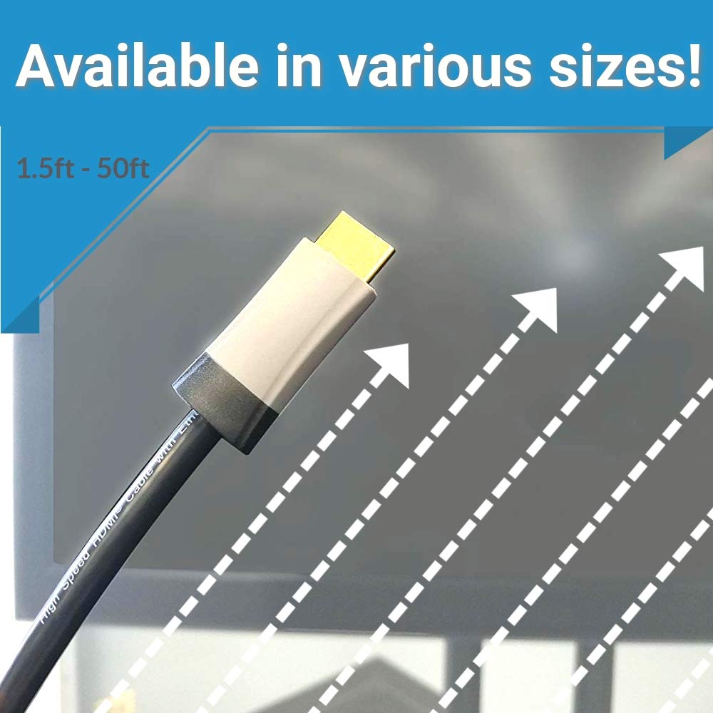 C2G HDMI Cable, 4K, High Speed HDMI Cable, Ethernet, in Wall HDMI Cable, CL2, 60Hz, 16.4 Feet (5 Meters), Black, Cables to Go 42524