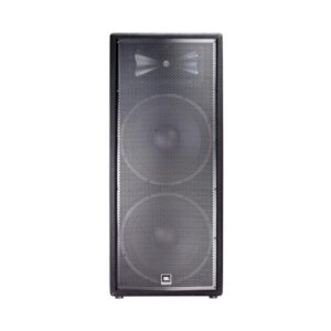 jbl professional jrx225 portable 3-way sound reinforcement loudspeaker system, dual 15-inch ,black