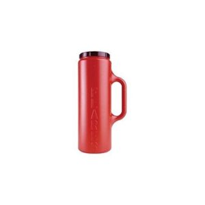 cy plastics red safety flare container, holds (12) 30-min. flares