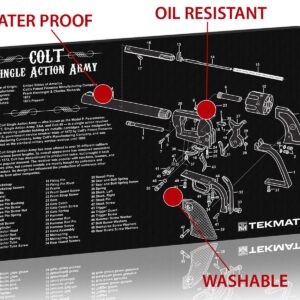 TekMat for use with Colt Single Action Army - SAA