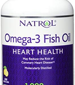 Natrol 1000mg Omega 3 Fish Oil Softgel - 150 per pack -- 1 each.