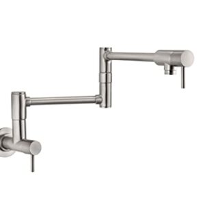 Pfister GT533-PFS Lita 2-Handle Wall Mount Pot Filler, Stainless Steel