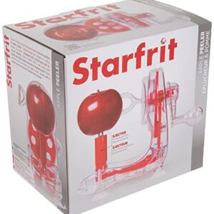 Starfrit Apple Peeler, Red