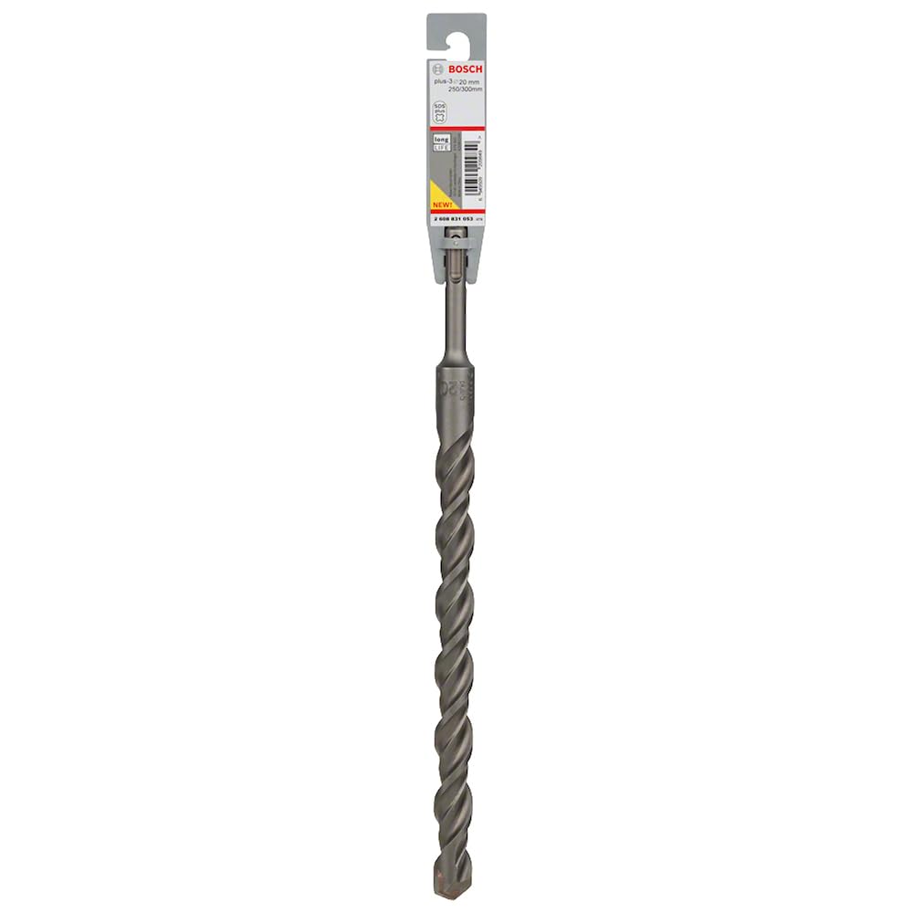 Bosch 2608831053 20x250x300mm Hammer Drill Bit SDS Plus, 3"