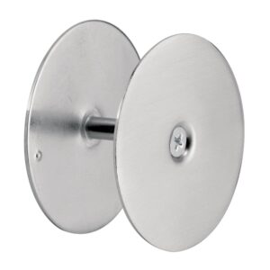 prime-line u 10446 steel door hole cover plate, satin nickel (single pack)