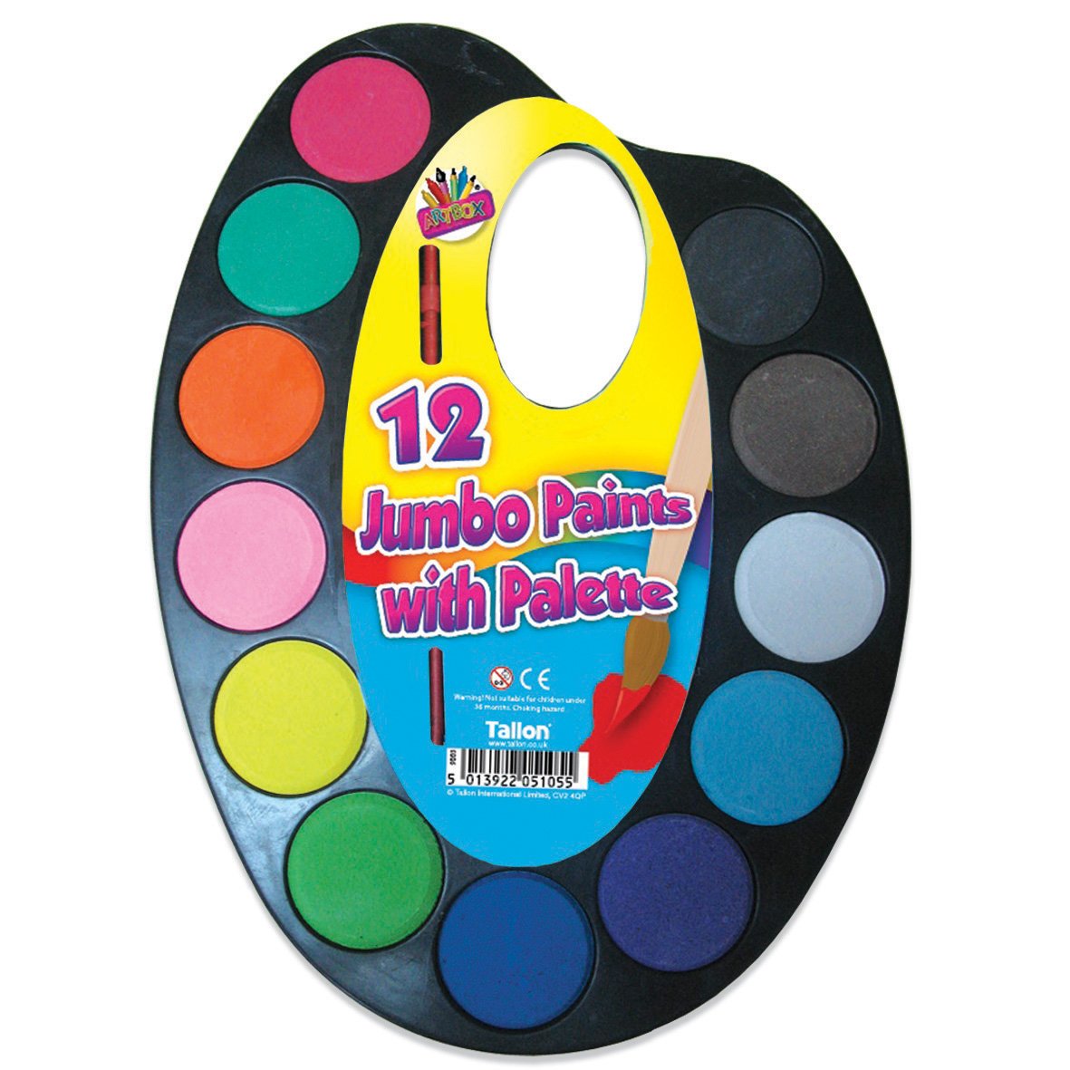 ART BOX PAINTS PALETTE JUMBO SET