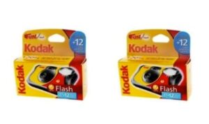 kodak fun flash disposable camera – 39 exposures pack of 2