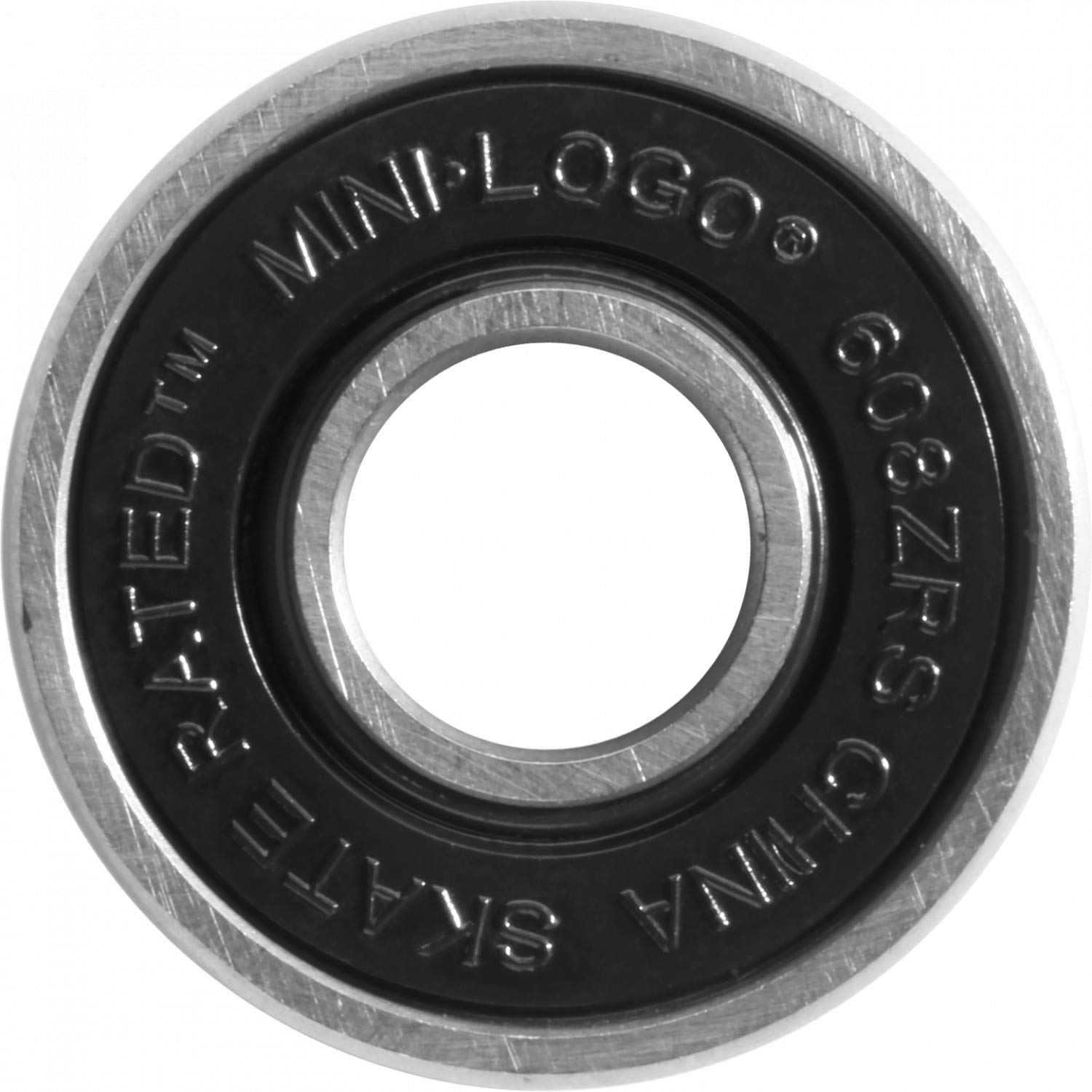 Mini-Logo Skateboards Bearings (Pack of 8), Silver