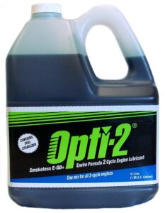 opti-2 20044-1 1 gal enviro formula 2-cycle engine lubricant w/ fuel stabilizer