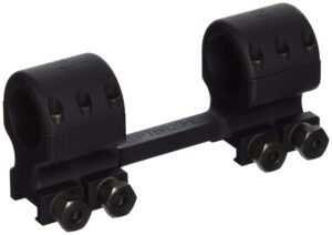 dnz freedom reaper picatinny rail with 1-inch scope tube (black, 1 inch)