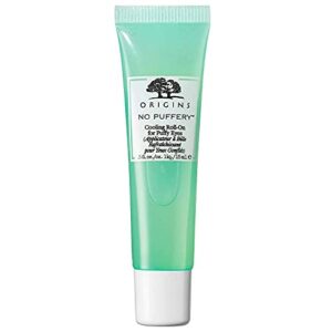 Origins No Puffery Cooling Roll-On for Puffy Eyes, 0.5 Fl Oz, Sensitive Skin, Lavender Musk Scent