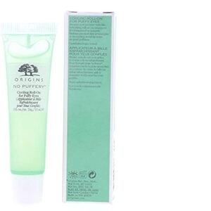 Origins No Puffery Cooling Roll-On for Puffy Eyes, 0.5 Fl Oz, Sensitive Skin, Lavender Musk Scent