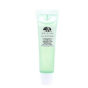 Origins No Puffery Cooling Roll-On for Puffy Eyes, 0.5 Fl Oz, Sensitive Skin, Lavender Musk Scent