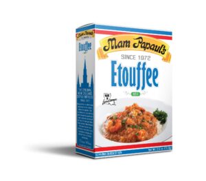 mam papauls etouffee or creole sauce