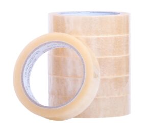 q-connect adhesive tape 24mm x 66m (pack of 6)