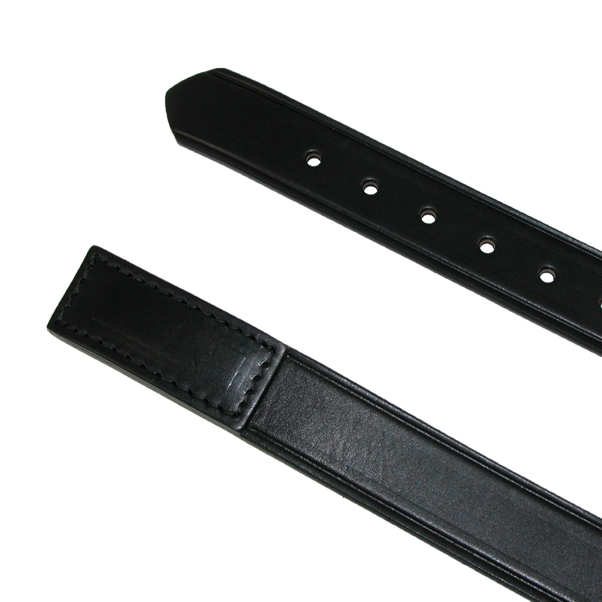 Boston Leather Men's Leather Movers & Mechanics No Scratch Work Belt, Black, Medium (34-38)