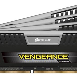 Corsair CMY32GX3M4A1600C9 Vengeance Pro 32GB (4x8GB) DDR3 1600 MHz (PC3 12800) Desktop 1.5V, Black