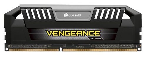 Corsair CMY32GX3M4A1600C9 Vengeance Pro 32GB (4x8GB) DDR3 1600 MHz (PC3 12800) Desktop 1.5V, Black