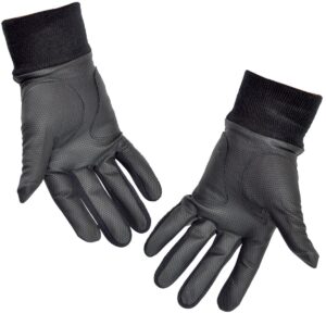 Orlimar Men's Winter Performance Fleece Golf Gloves (Pair), Black, Large