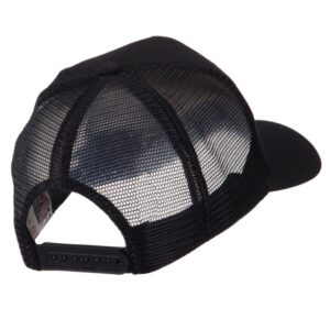 North and South America Flag Letter Patched Mesh Cap - Jamaica OSFM