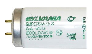 f34cw/ss/eco sylvania 24596 34 watt t12 fluorescent g13 base 4200k