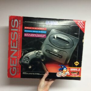 sega genesis 2 console sonic the hedgehog 2 bundle pack