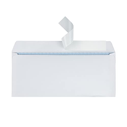 Office Depot Clean Seal(TM) Security Envelopes, 10 (4 1/8in. x 9 1/2in.), White, Box Of 500, 12015