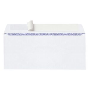 Office Depot Double-Window Envelopes, 10 (4 1/8in. x 9 1/2in.), White, Clean Seal(TM), Box Of 250, 77139