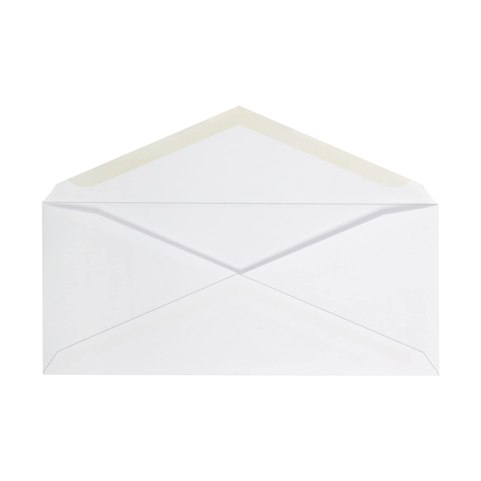 Office Depot All-Purpose Envelopes, #9 (3 7/8in. x 8 7/8in.), White, Box Of 500, 77115