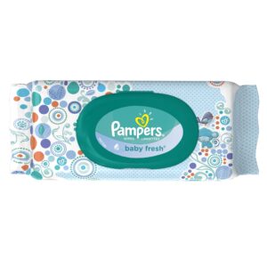 pampers baby fresh wipes travel pack 64 count