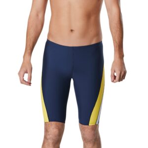 speedo men's swimsuit jammer endurance+ splice team colors