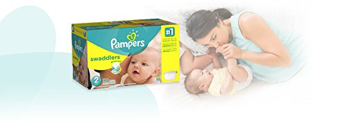 Pampers Swaddlers Disposable Diapers Size 2, 132 Count, GIANT (Packaging May Vary)