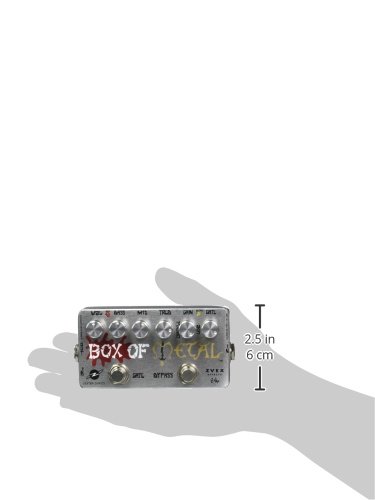 ZVex Effects Vexter Box of Metal Distortion Guitar Effects Pedal