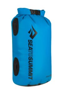 sea to summit hydraulic dry bag, heavy-duty dry storage, 35 liter, blue