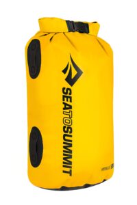 sea to summit hydraulic dry bag, heavy-duty dry storage, 35 liter, yellow