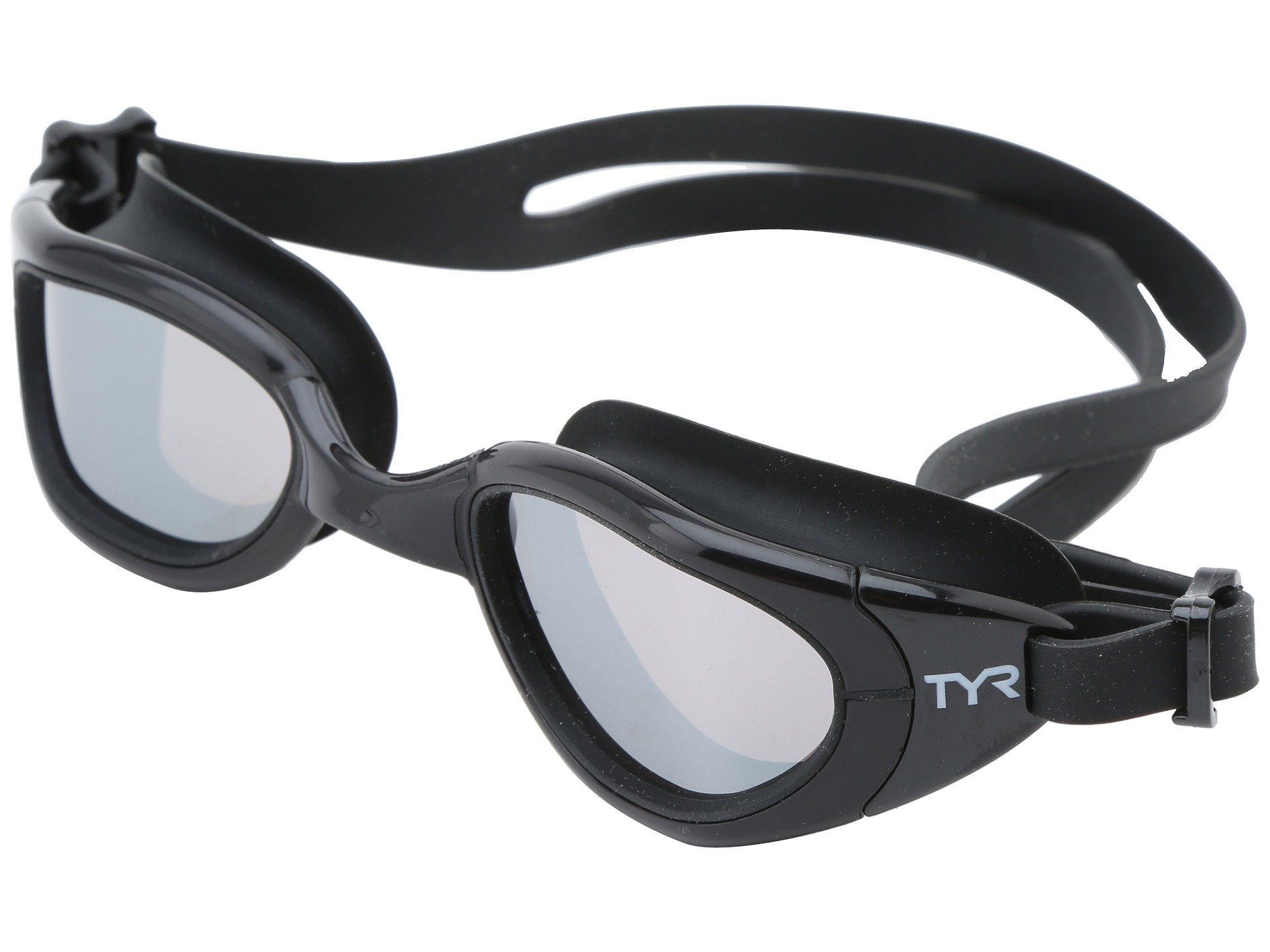 TYR Special Ops 2.0 Swim Goggles with Polarized, Anti-Fog Lenses, for Men and Women, Black