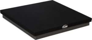 auralex acoustics subdude-ii subwoofer acoustic isolation platform, 1.75" x 15" x 15", v2