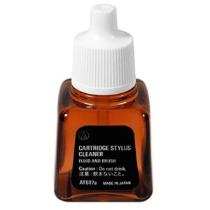 audio-technica at607a cartridge stylus cleaner, brown, 0.33 fl oz (pack of 1)