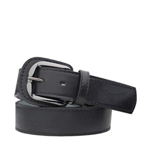 mizuno long classic belt, black, 50-inch